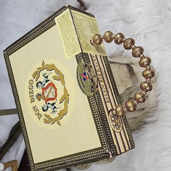 Cigar Box Creations | Bags | Vintage Don Diego Cigar Box Purse Clutch ...